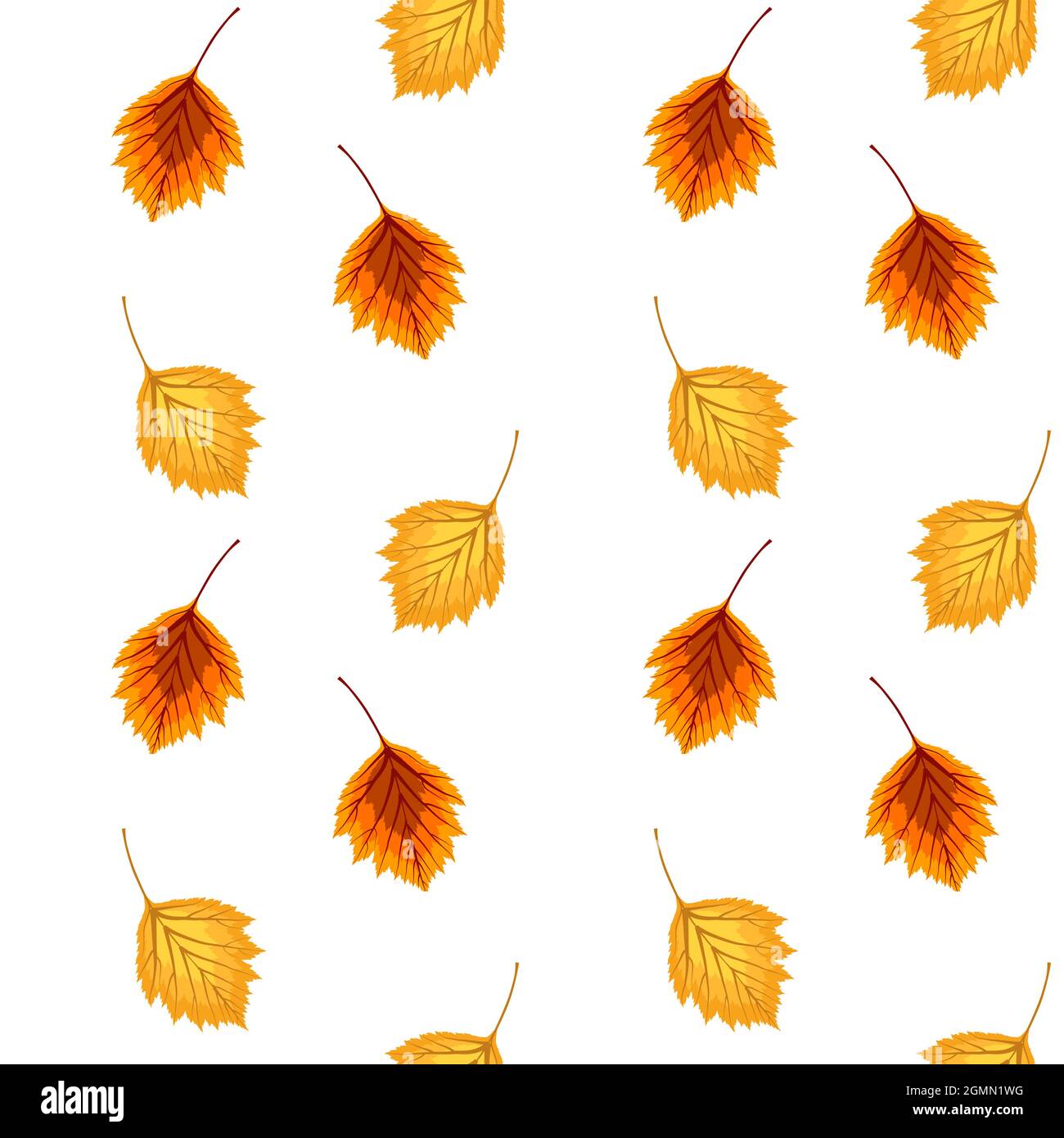 Abstract Vector Illustration Autumn Background with Falling Autumn ...