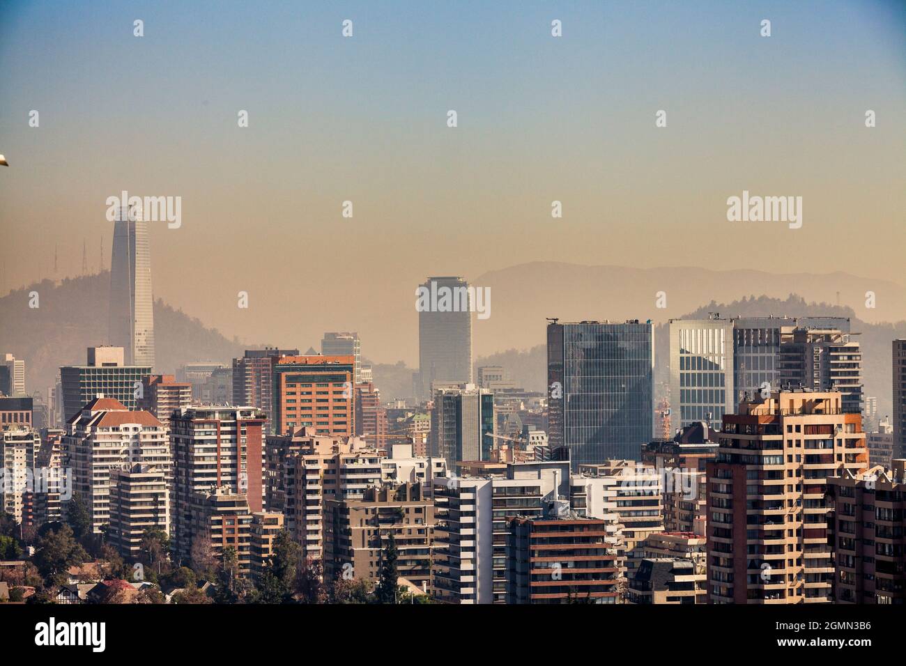 El Gran Torre in the city of Santiago de Chile is Latin America's ...