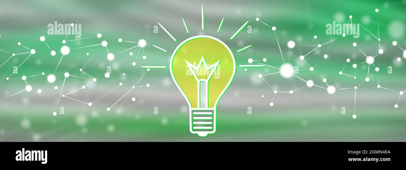 Illustration of an idea concept Stock Photo - Alamy