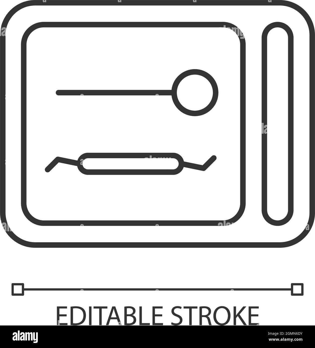 UV sterilizer disinfection box linear icon Stock Vector Image & Art - Alamy