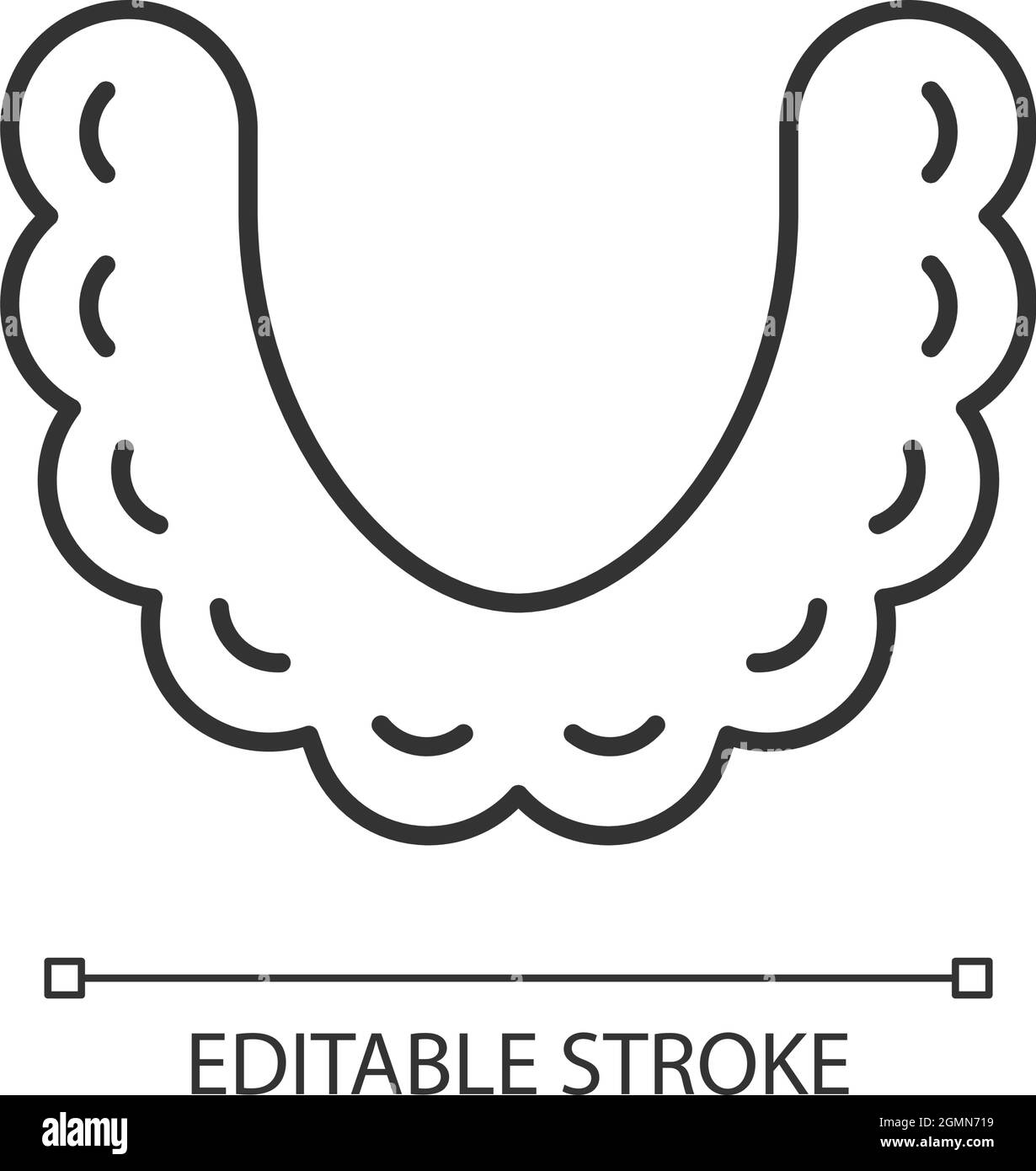 Teeth aligners linear icon Stock Vector Image & Art - Alamy