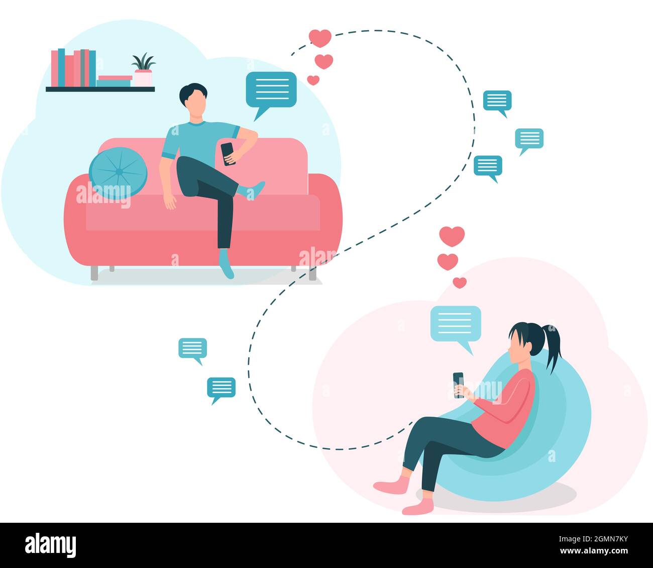 Profile video Stock Vector Images - Alamy