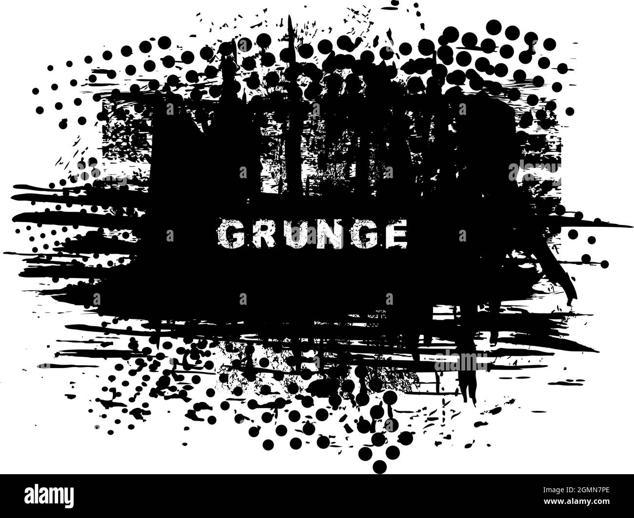 Grunge Splatter Vector