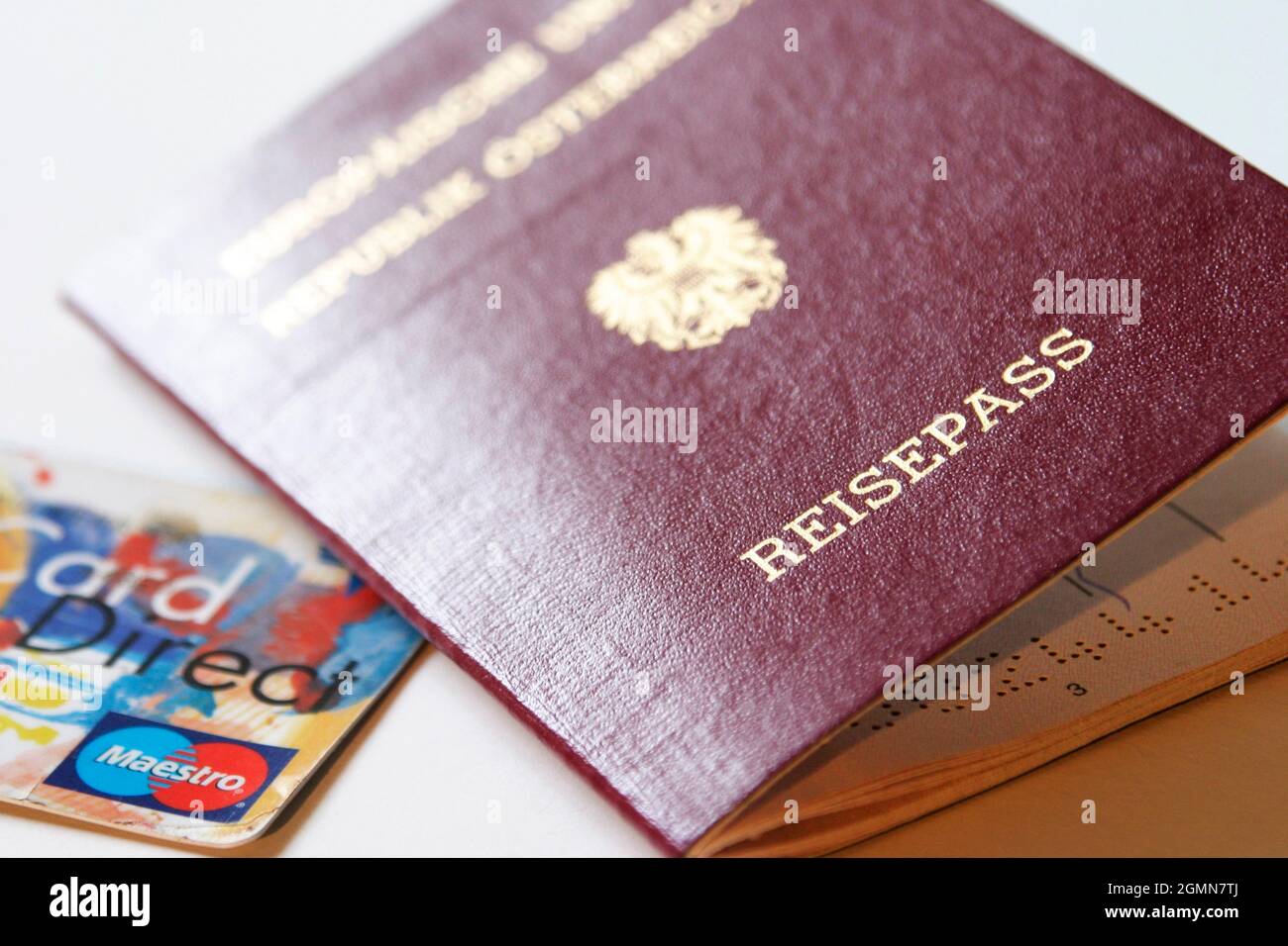Austrian passport austria hi-res stock photography and images - Alamy