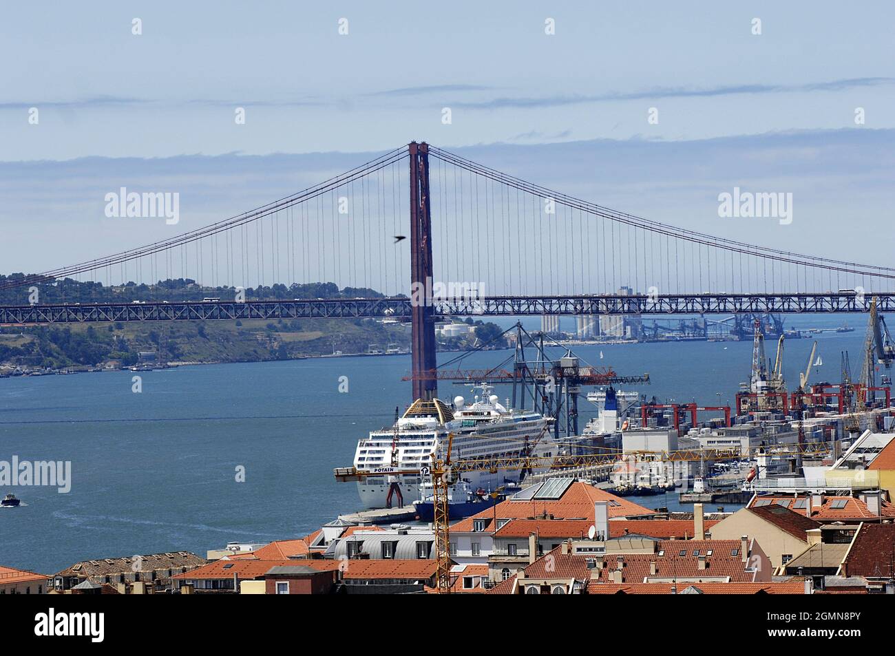 Tejo bridges hi-res stock photography and images - Alamy