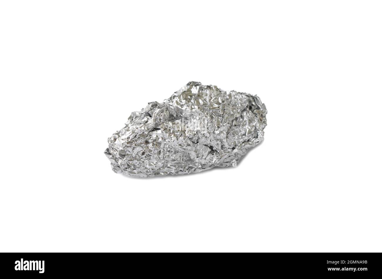 Aluminium. Silver aluminium foil with shiny crumpled of aluminum paper ...