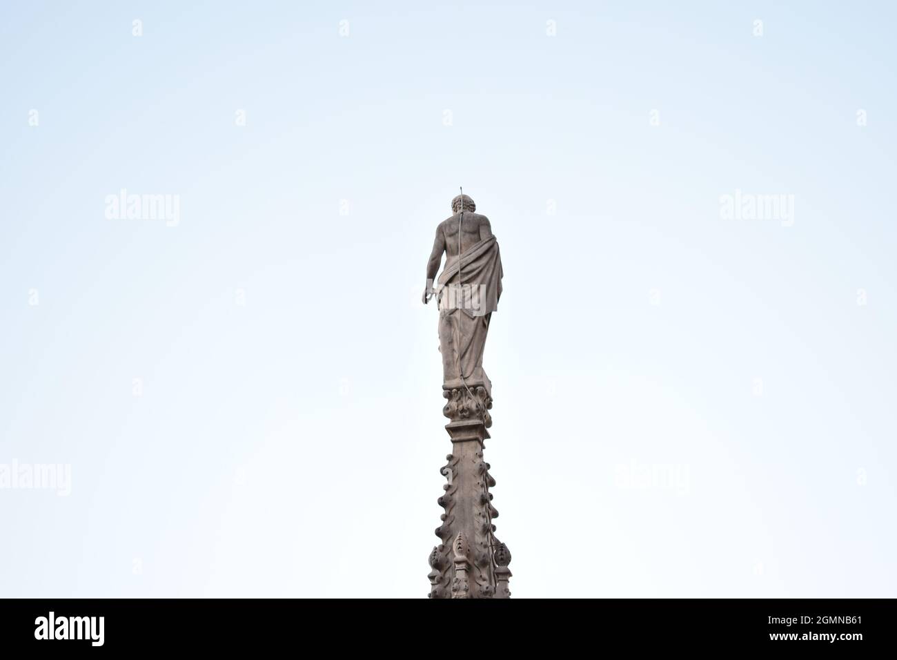Statues on Duomo Di Milano Stock Photo - Alamy