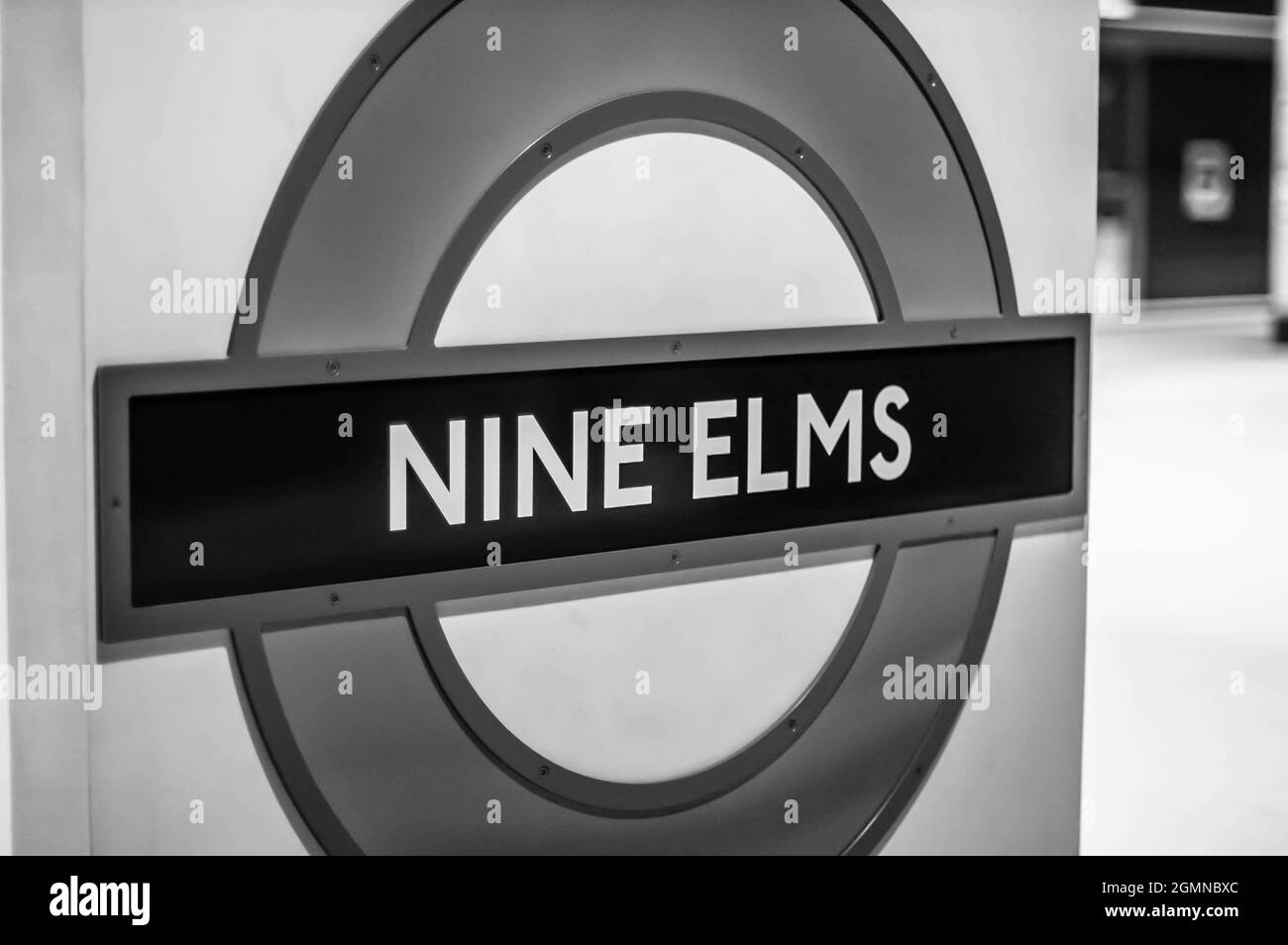 NINE ELMS, LONDON, ENGLAND- 20 September 2021: Nine Elms Station ...