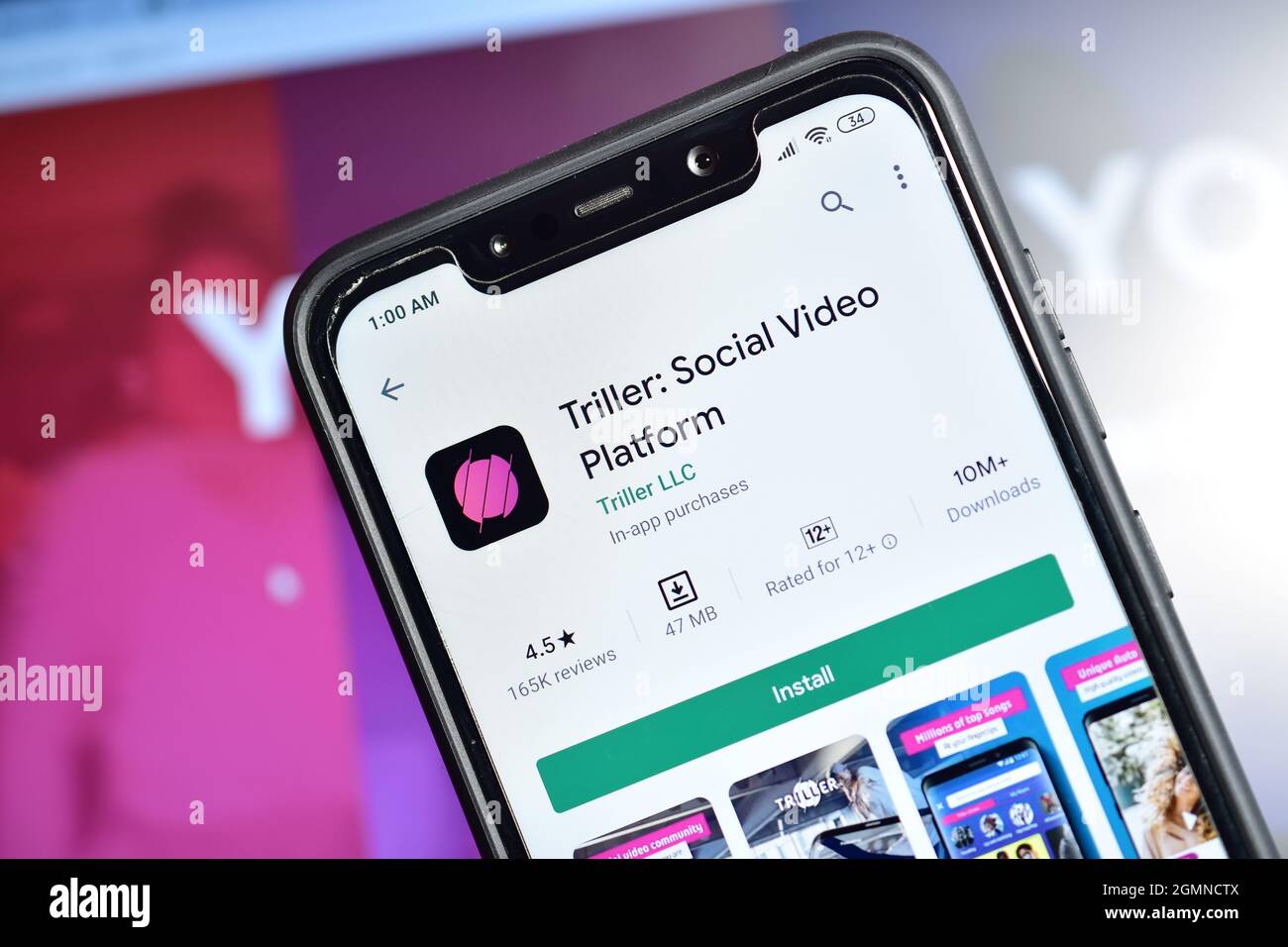 Triller icon hi-res stock photography and images - Alamy