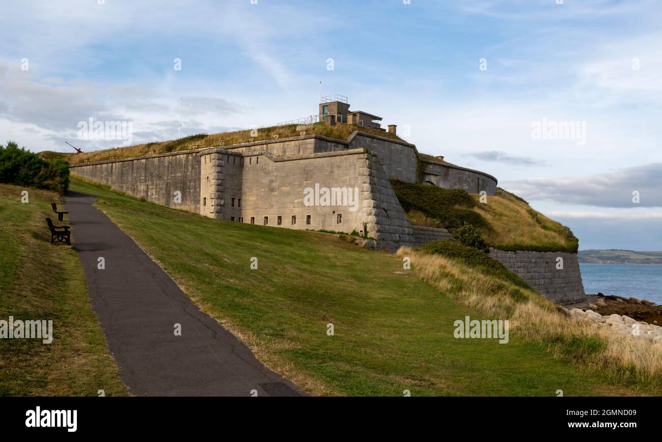 Editorial Weymouth, UK - September 11th, 2021: Nothe Fort in the ...