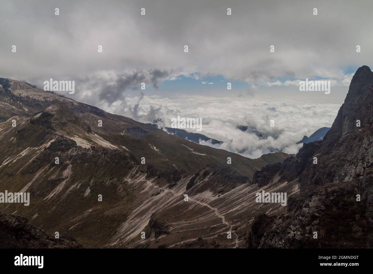 Pichincha eruption hi-res stock photography and images - Alamy