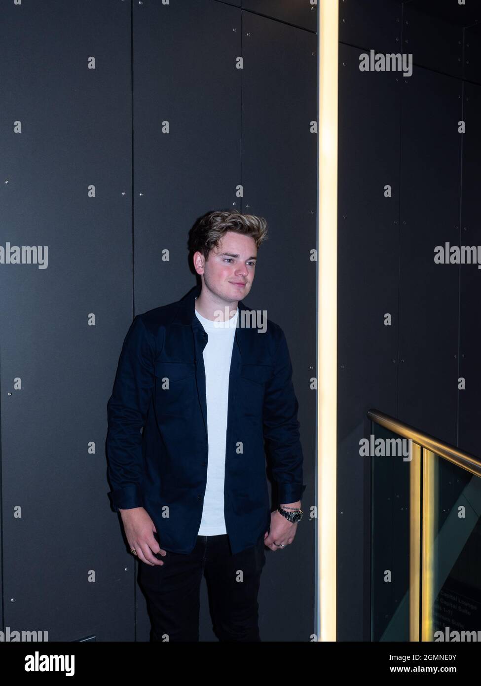 British YouTuber Jack Maynard, photographed at VidCon. Maynard is ...