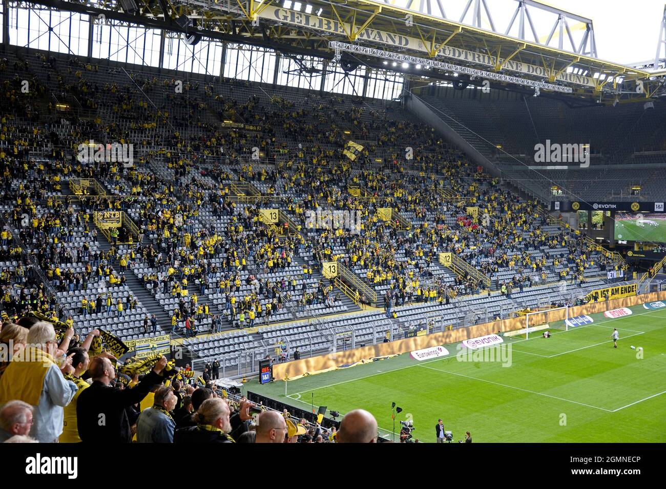 German football stadium seating hi-res stock photography and images - Alamy