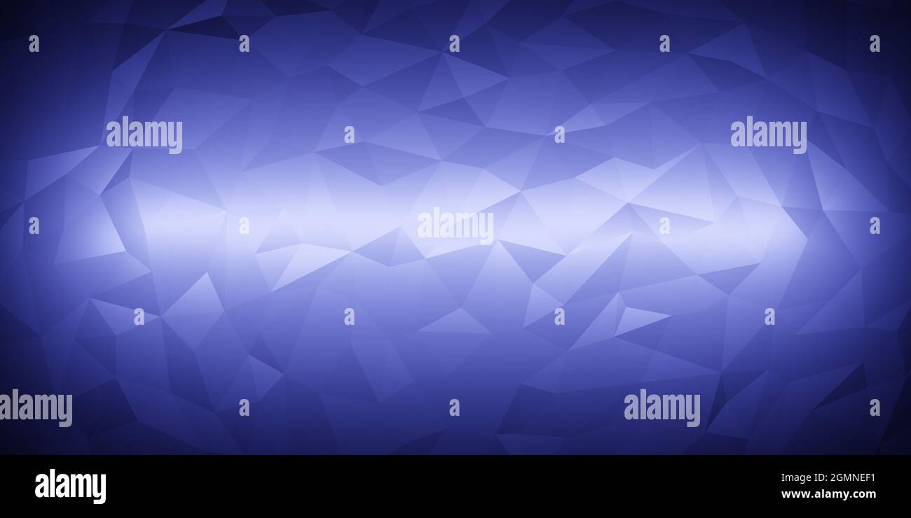 Abstract blue background with triangles hi-res stock photography and ...