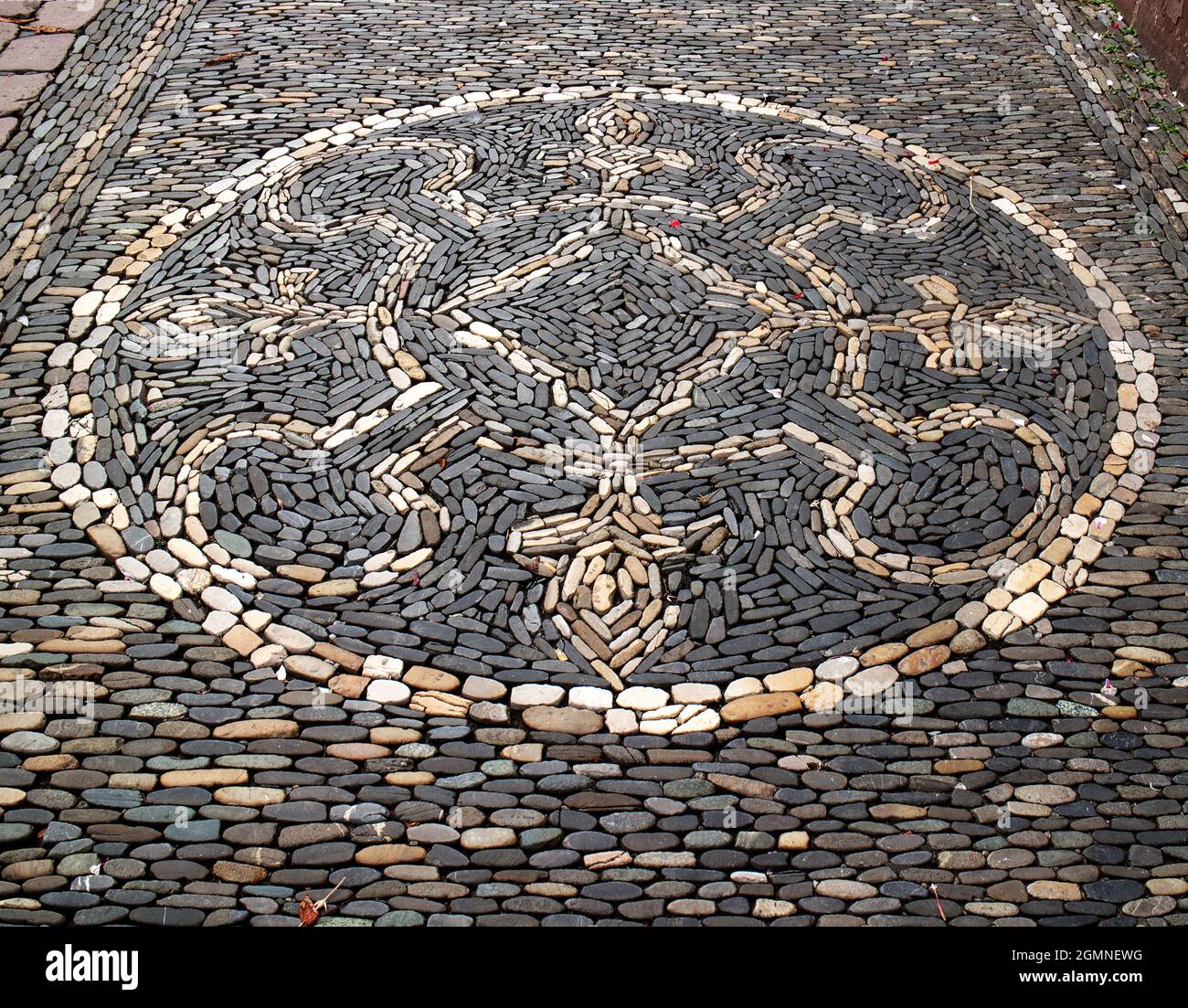 Pavement mosaic in Freiburg, Germany Stock Photo - Alamy