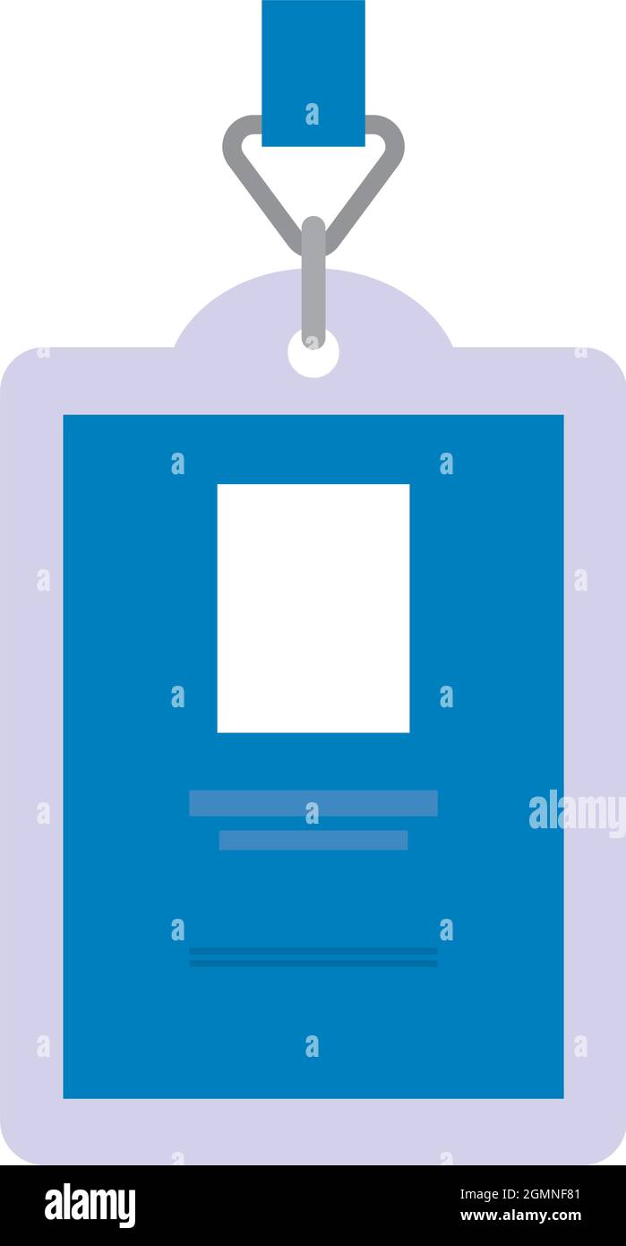 corporate id card template icon Stock Vector Image & Art - Alamy