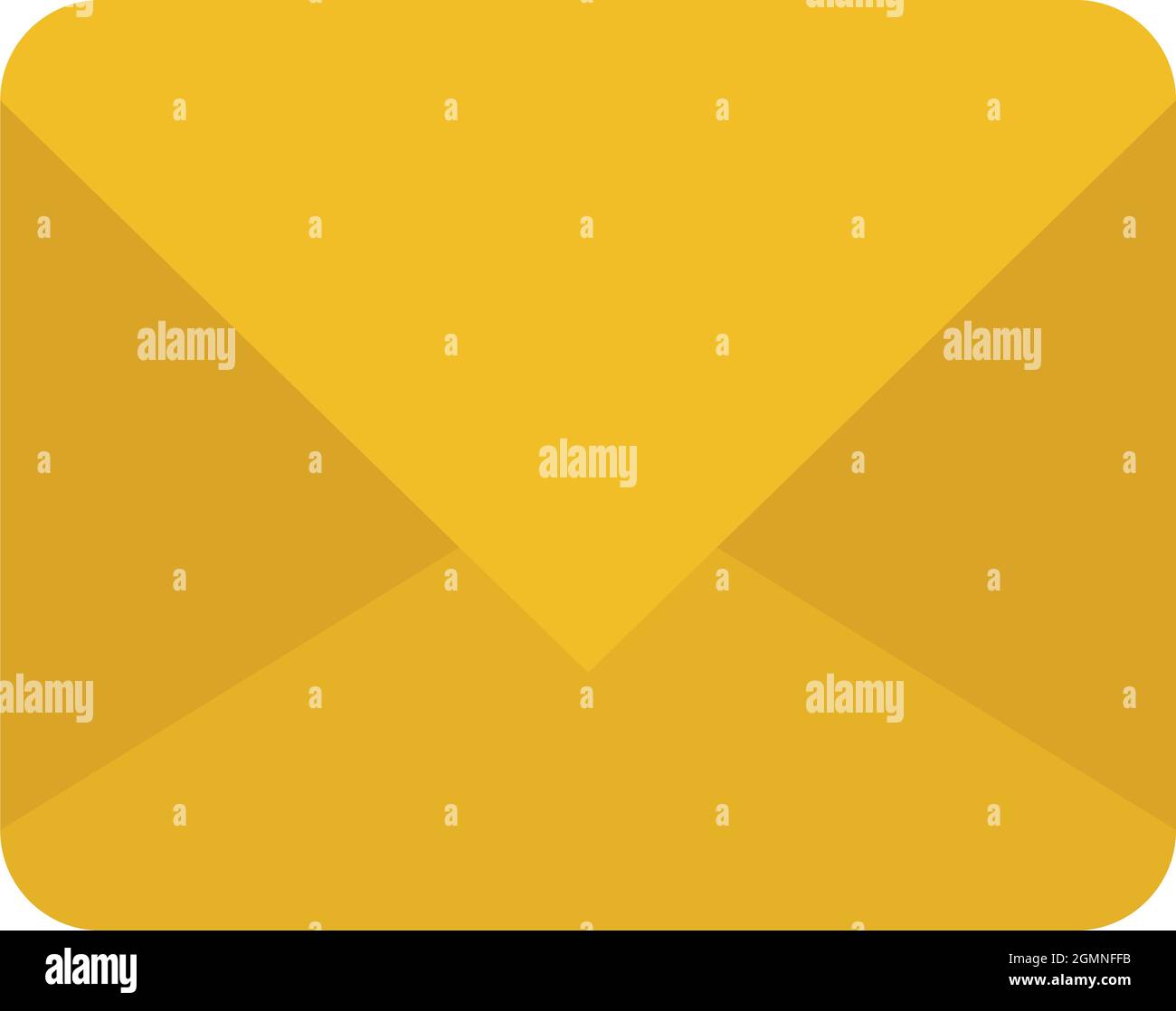 envelope icon on white background Stock Vector Image & Art - Alamy