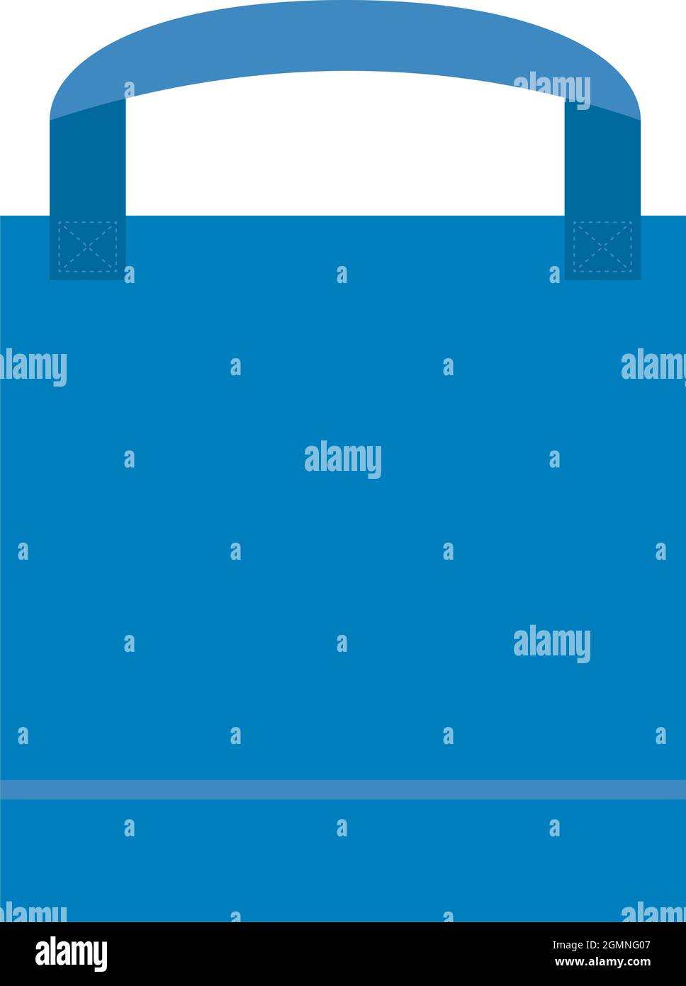 blue bag icon on white background Stock Vector Image & Art - Alamy