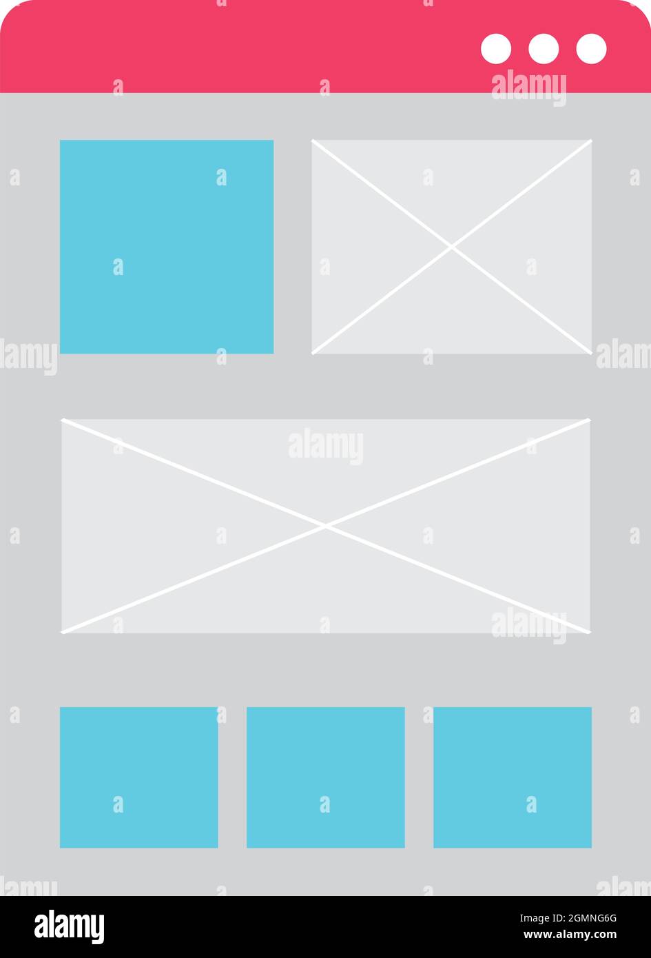 web window icon on white background Stock Vector Image & Art - Alamy