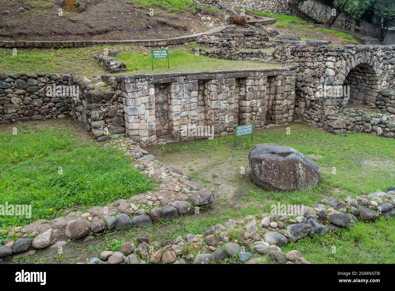 Ruinas de Todos Santos ruins in Cuenca, Ecuador Stock Photo - Alamy