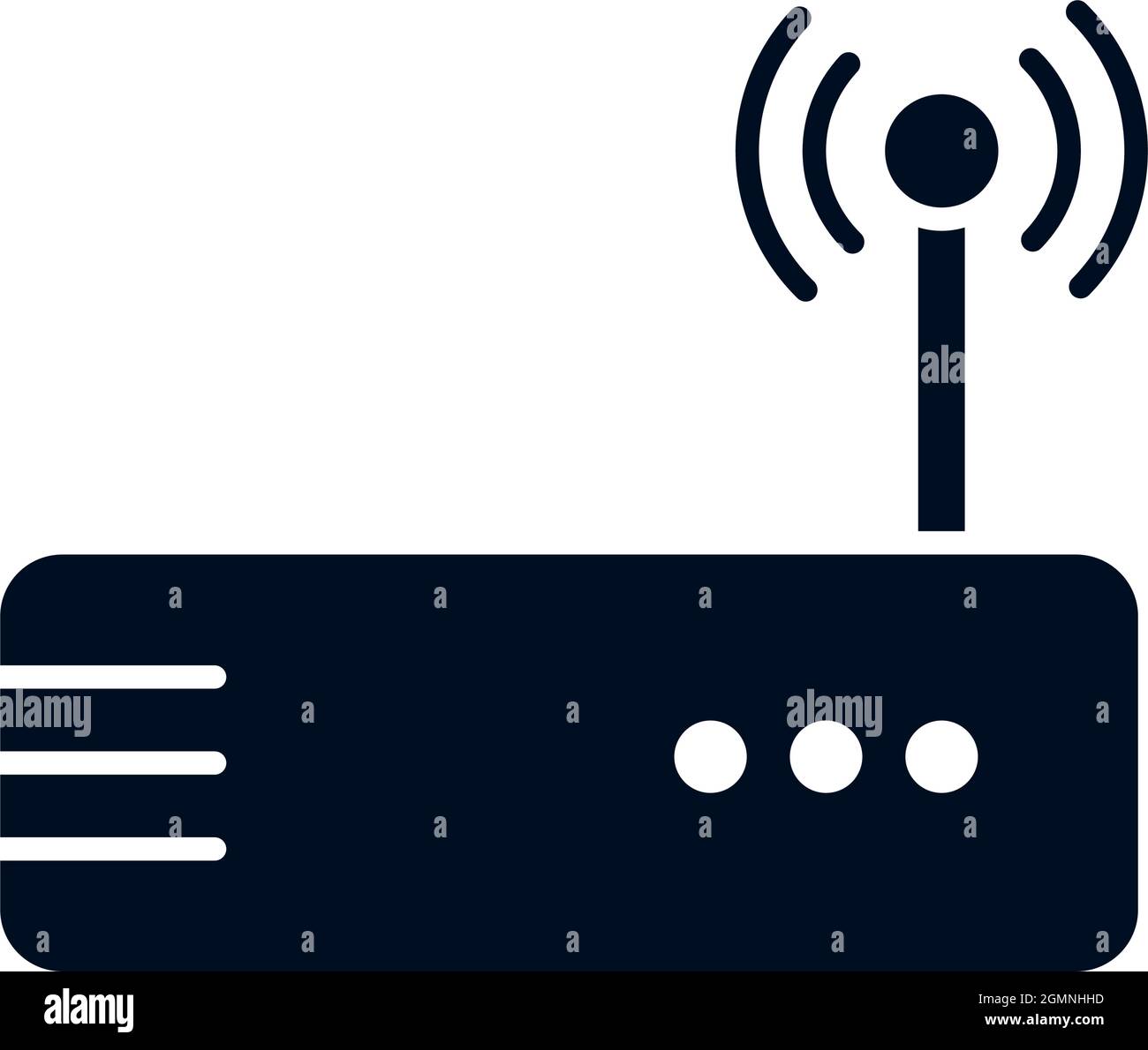 internet router icon on white background Stock Vector Image & Art - Alamy