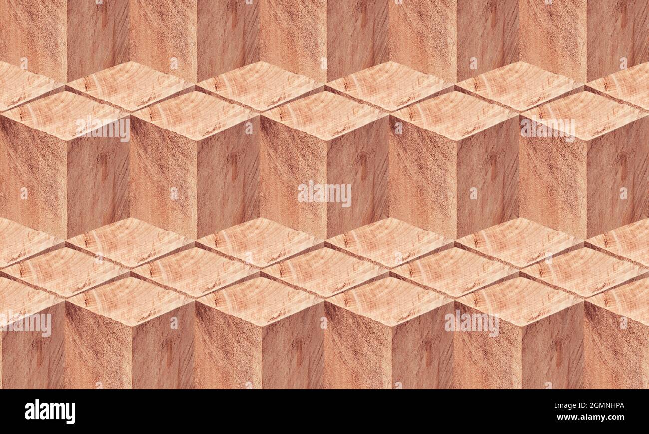 composite background made from many similar wooden blocks Stock Photo ...