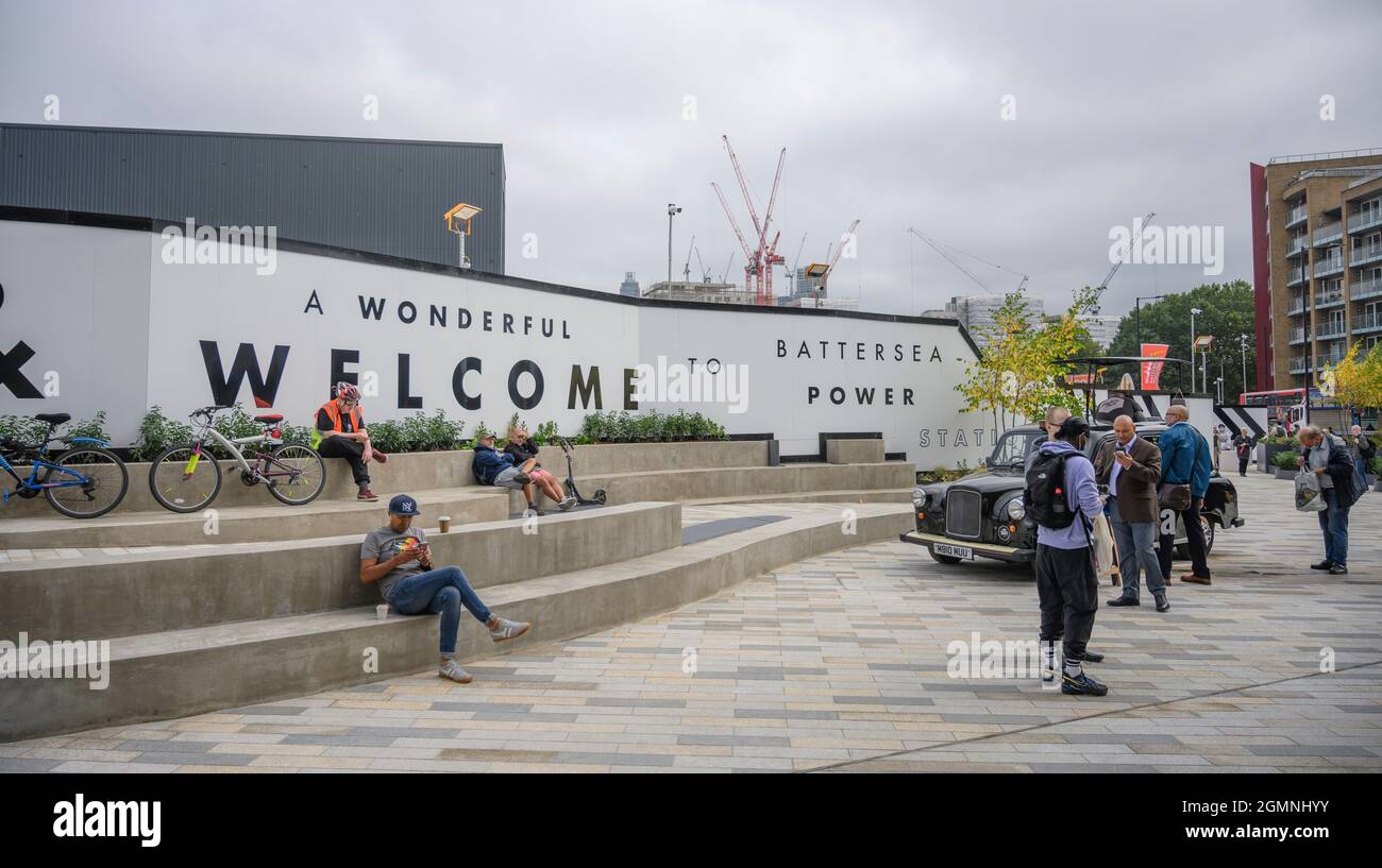 Battersea Power Station, London, UK. 20 September 2021. A major ...