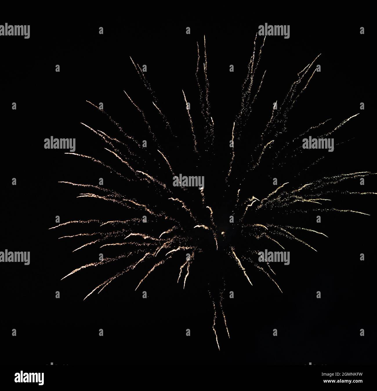 Colorful fireworks over city at night Stock Photo - Alamy