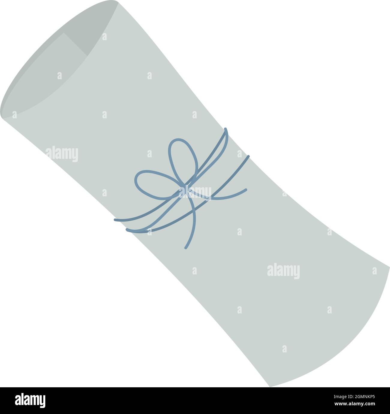 letter roll icon on white background Stock Vector Image & Art - Alamy