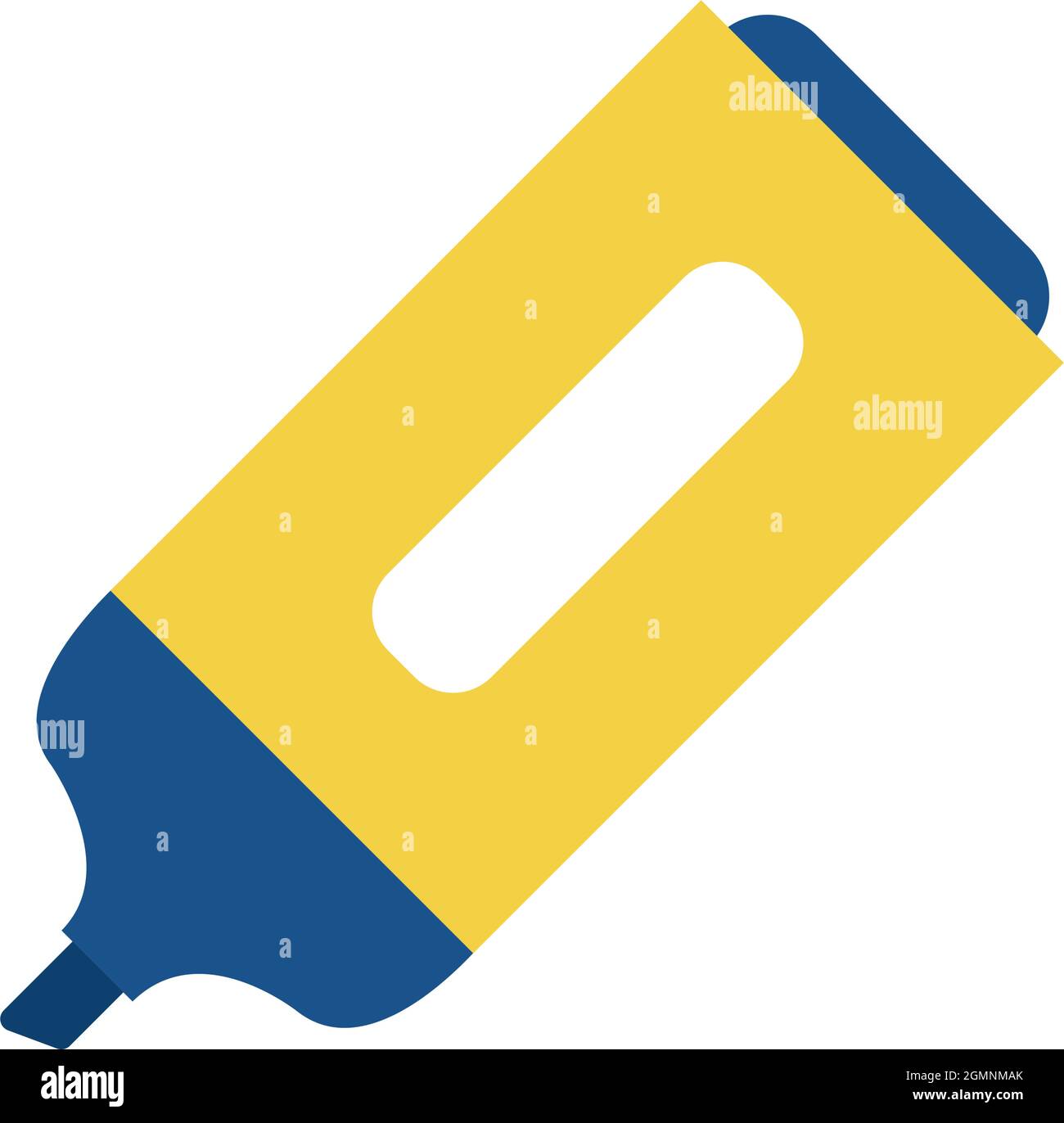 highlighter icon on white background Stock Vector Image & Art - Alamy