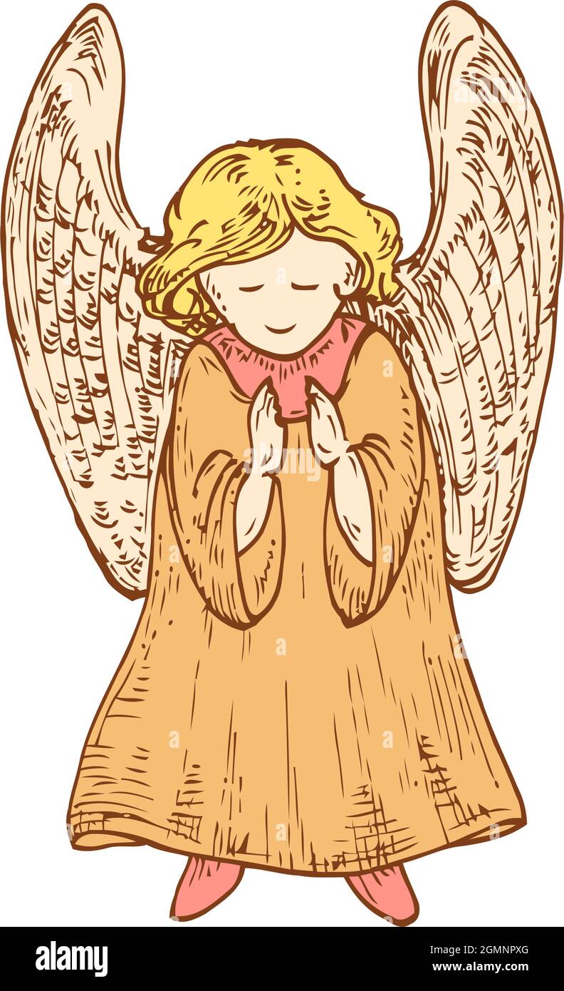 Angel Children Drawing