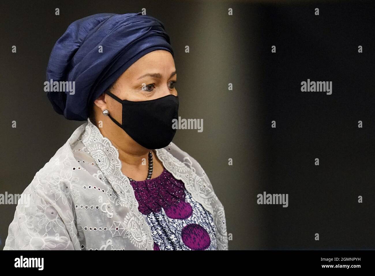 New York, United States. 20th Sep, 2021. Amina J. Mohammed, Deputy ...