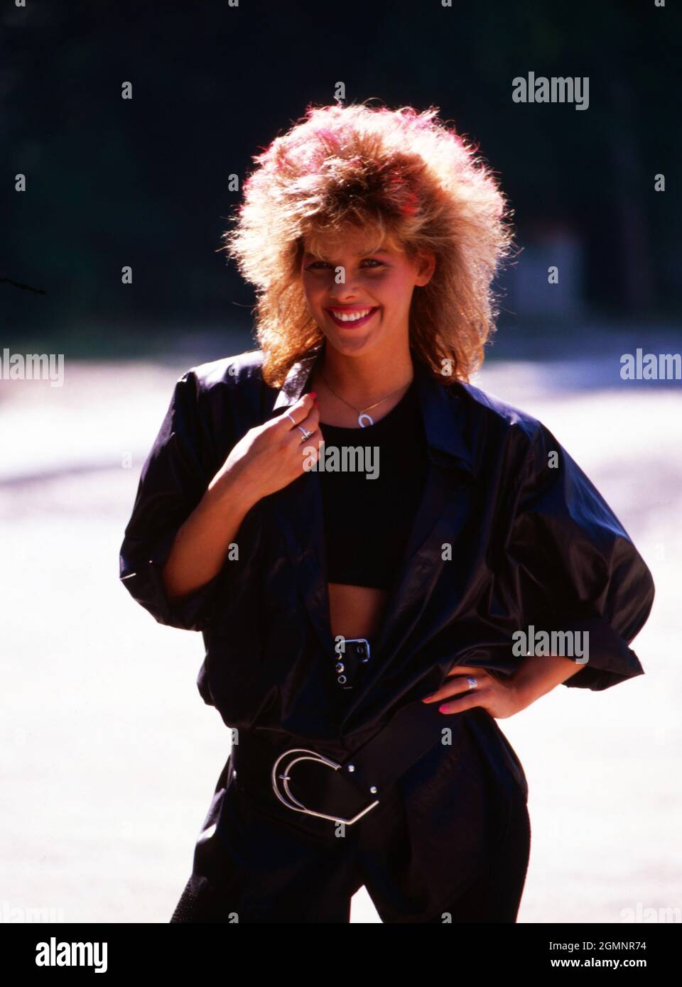 C. C. Catch, niederländische Eurodisco Sängerin, bei einem ...