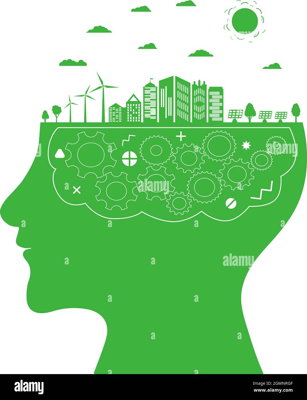 Human form in tree Stock Vector Images - Alamy