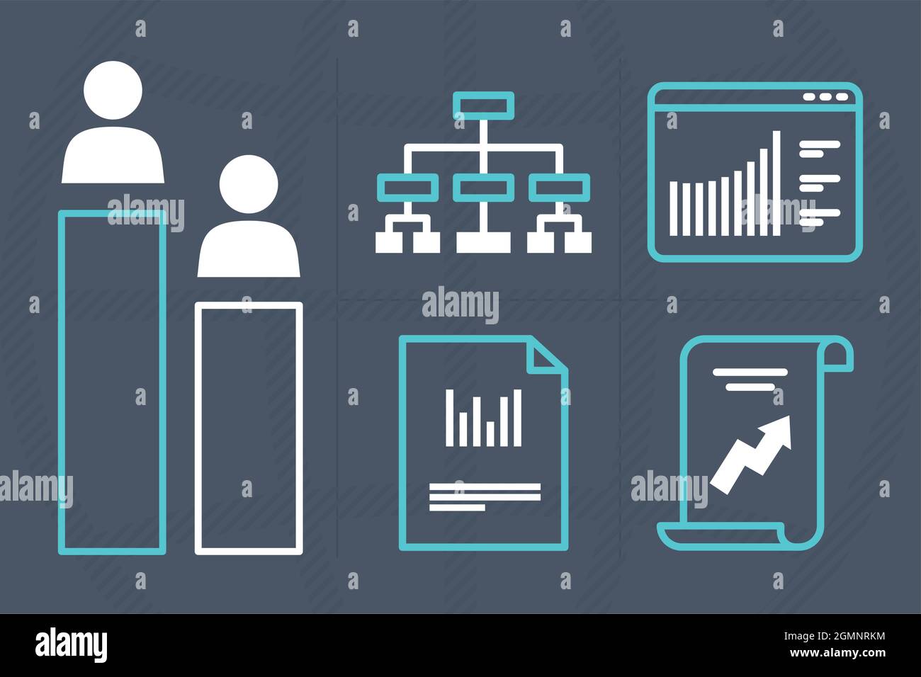 analytics and data icon set Stock Vector Image & Art - Alamy