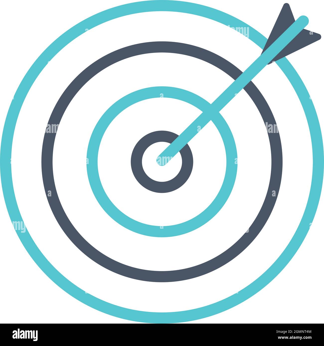 target and bow on white background Stock Vector Image & Art - Alamy