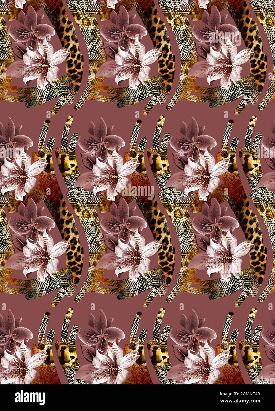 colorful seamless print patterns, fabric print design Stock Photo - Alamy