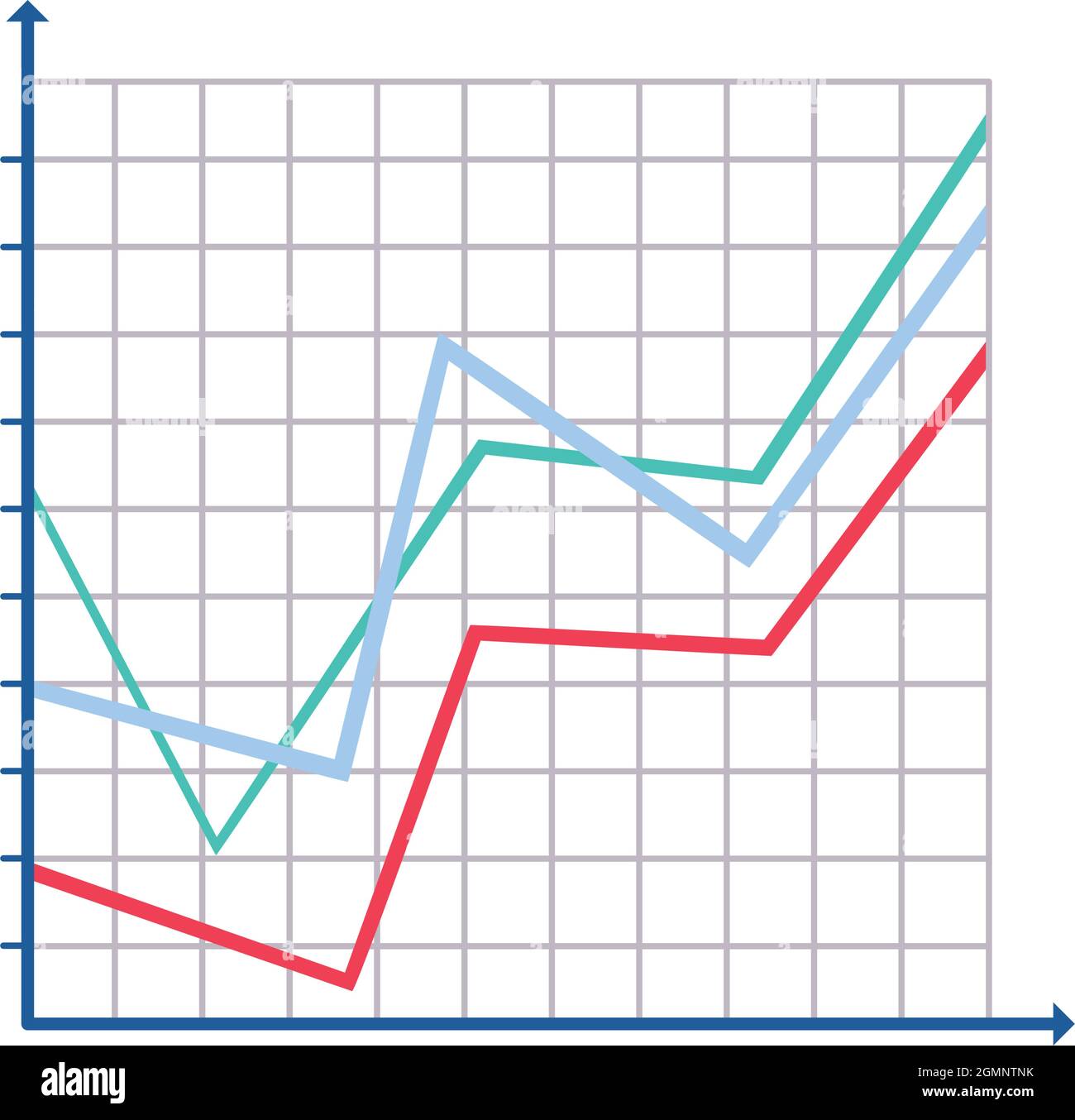 graphic chart icon on white background Stock Vector Image & Art - Alamy