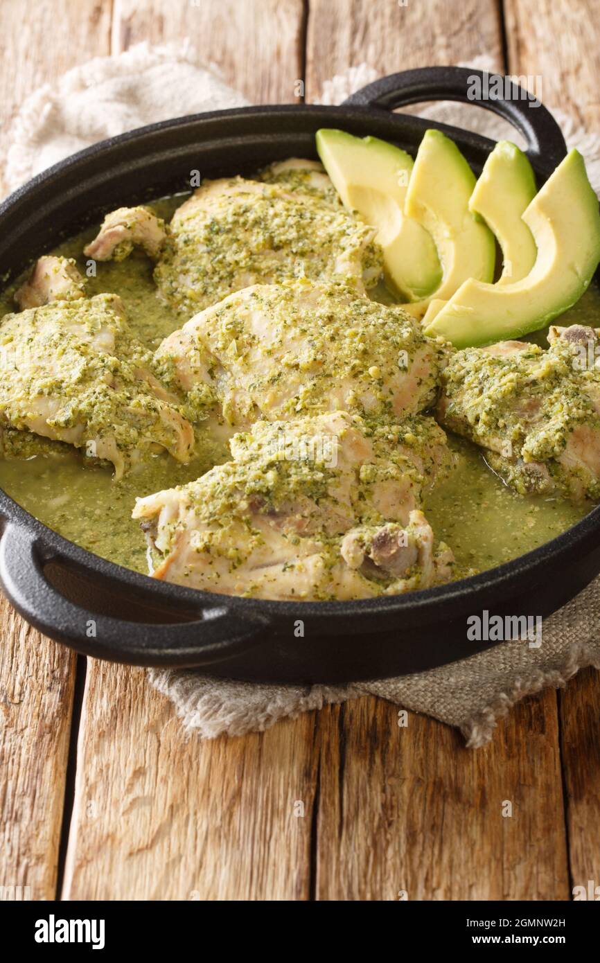 Guatemalan Green Chicken Stew is more commonly known as chicken stew ...