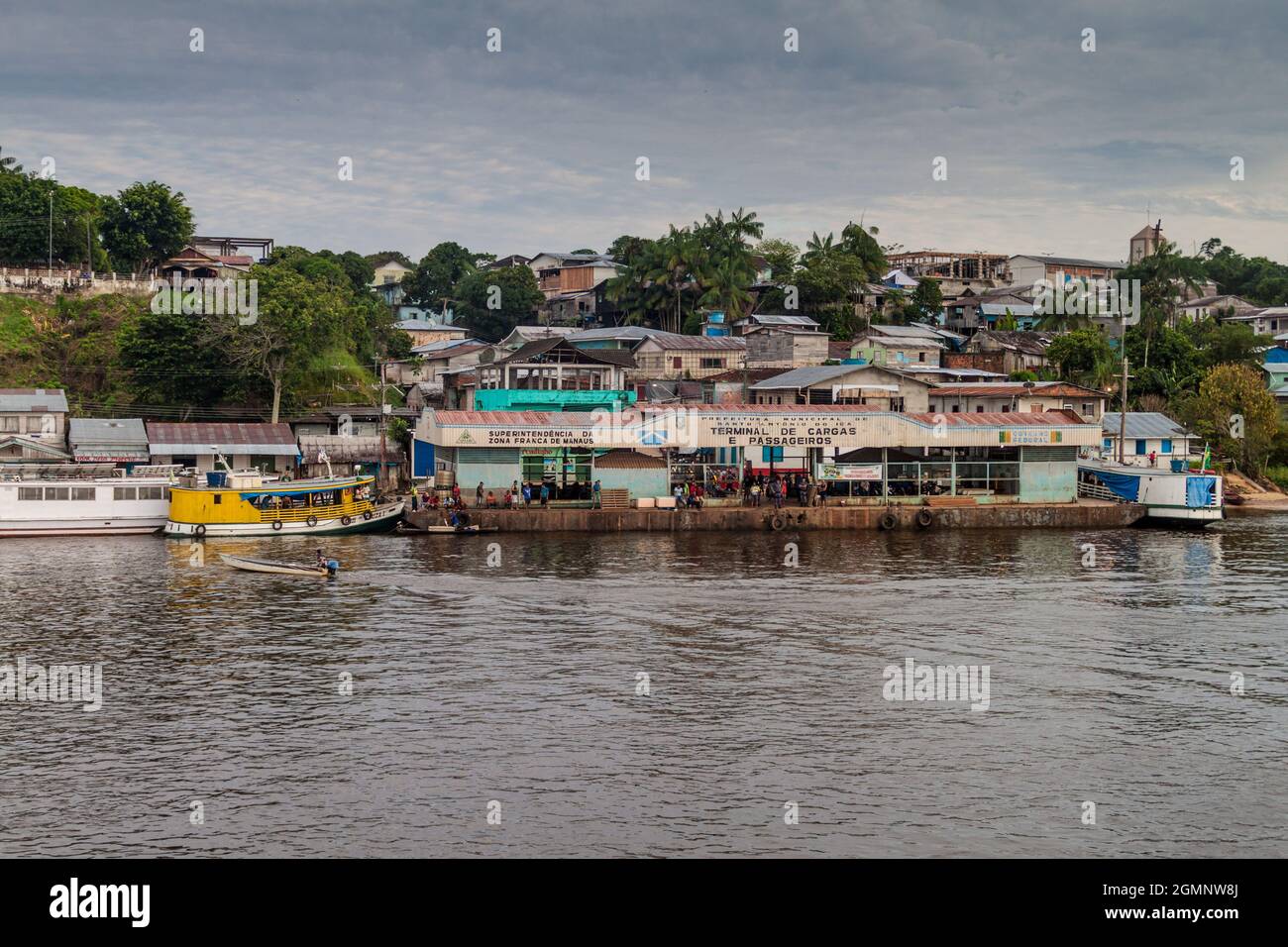 SANTO ANTONIO DE ICA, BRAZIL - JUNE 23, 2015: View of a pier at the ...