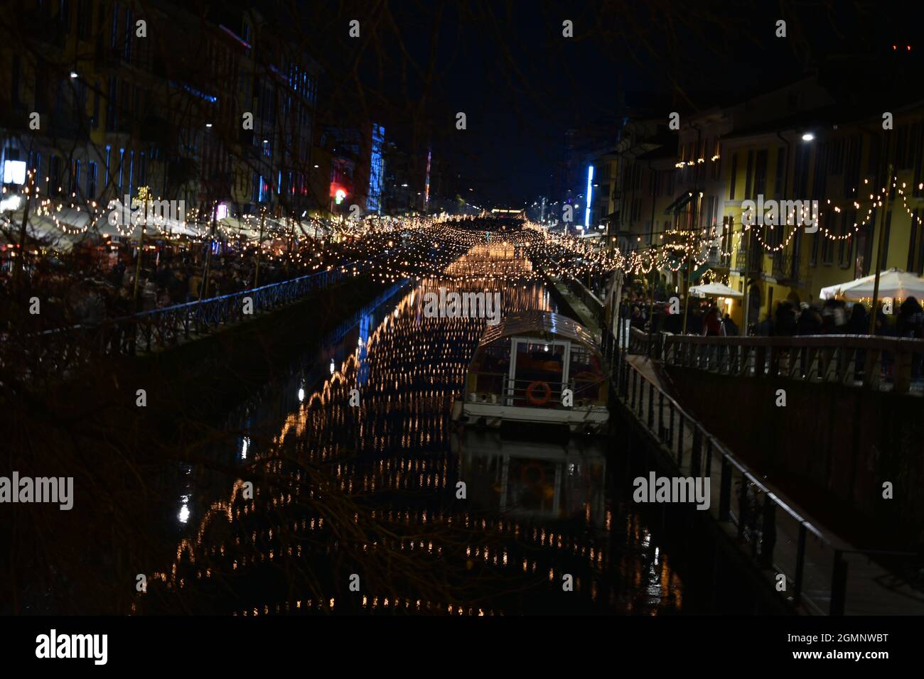 Navigli milan lights hi-res stock photography and images - Alamy
