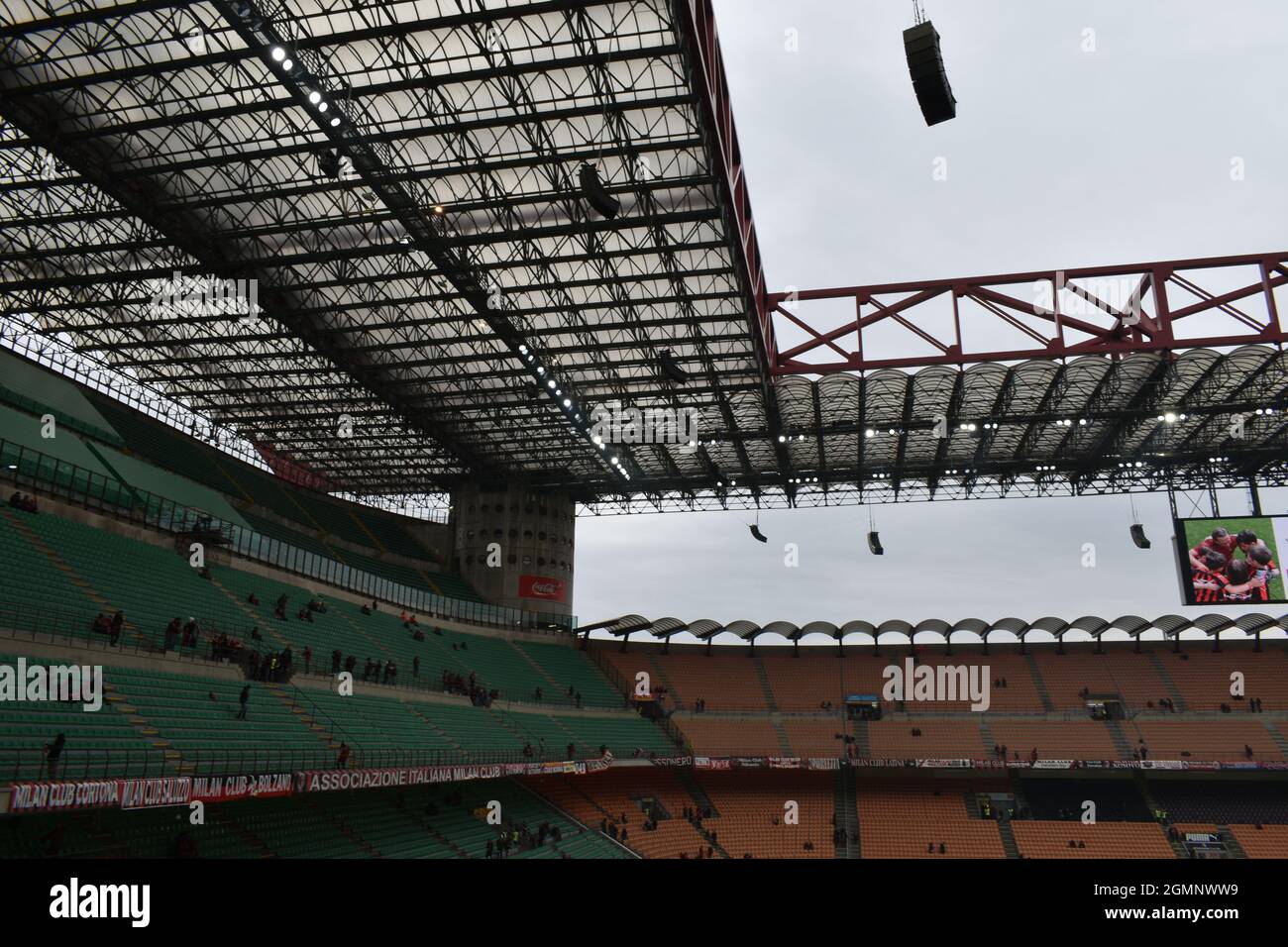 Inside football stadium and night hi-res stock photography and images ...