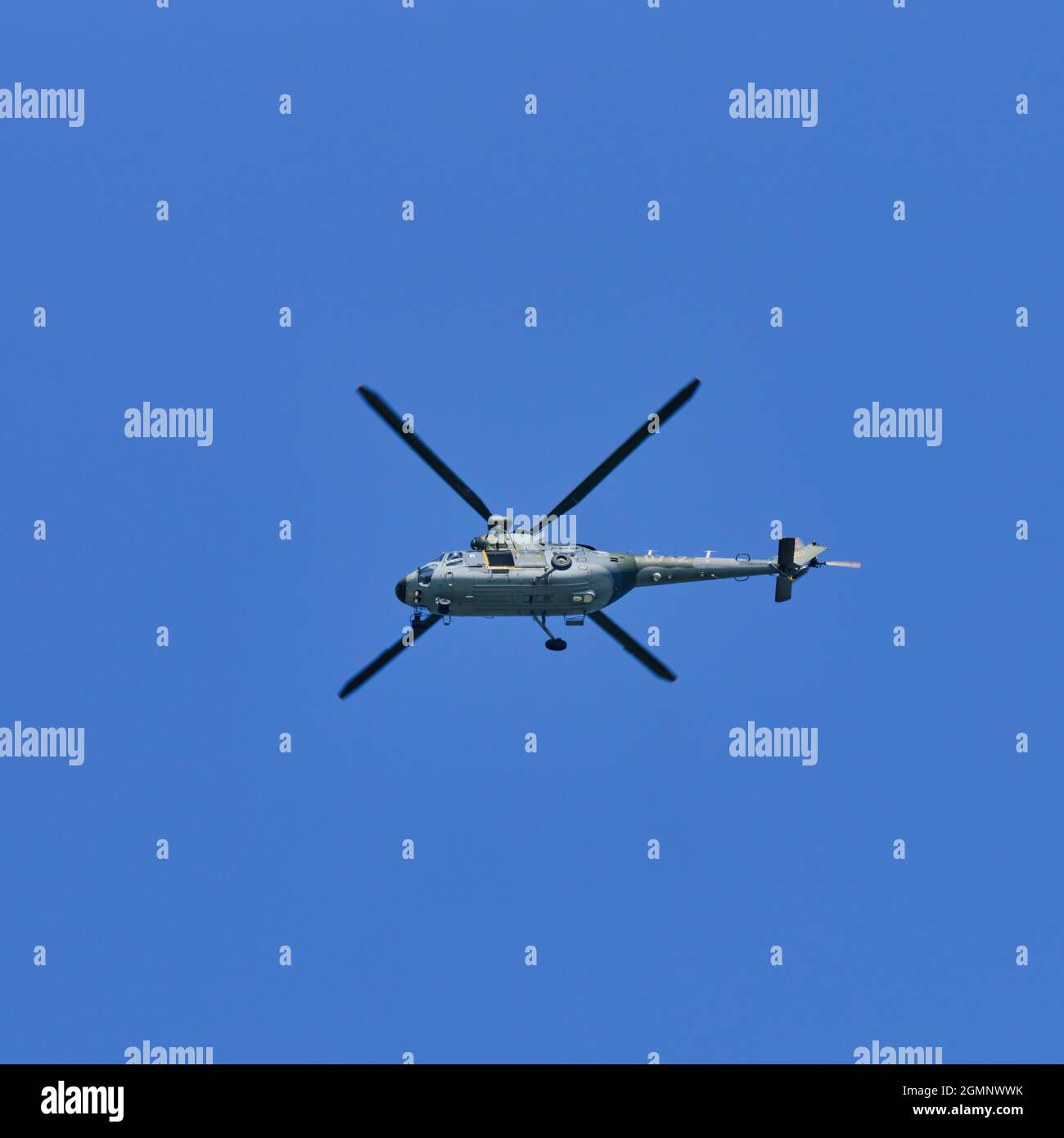 Helicopter Czech Air Force in action Stock Photo - Alamy