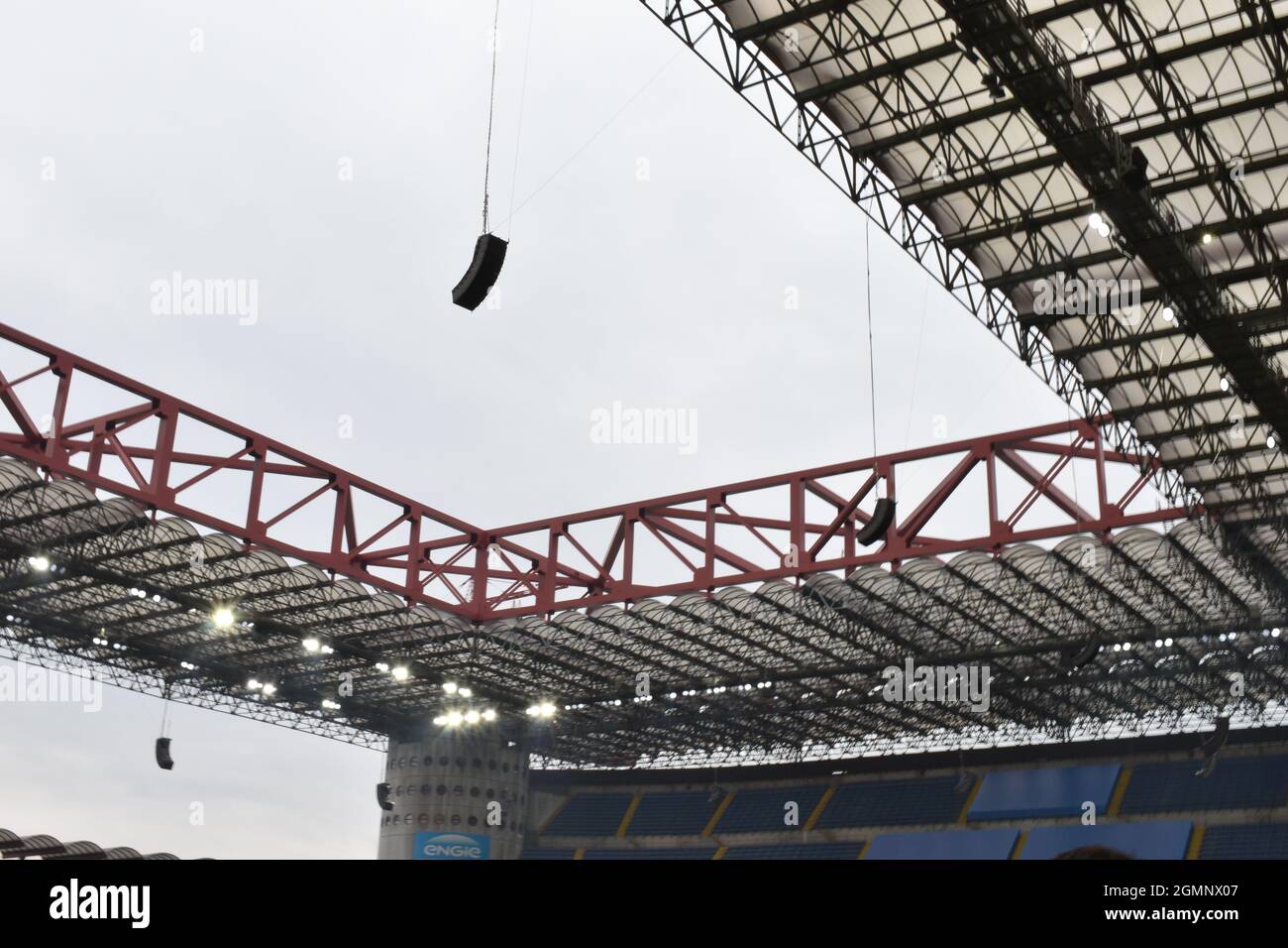 Inside of San Siro/Giuseppe Meazza, AC Milan & Inter Milan stadium ...