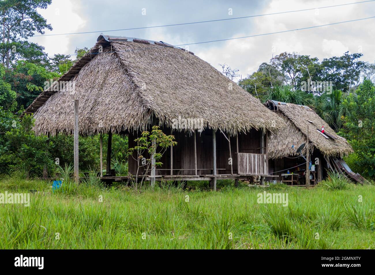 Small house in village Pantoja, Peru Stock Photo - Alamy