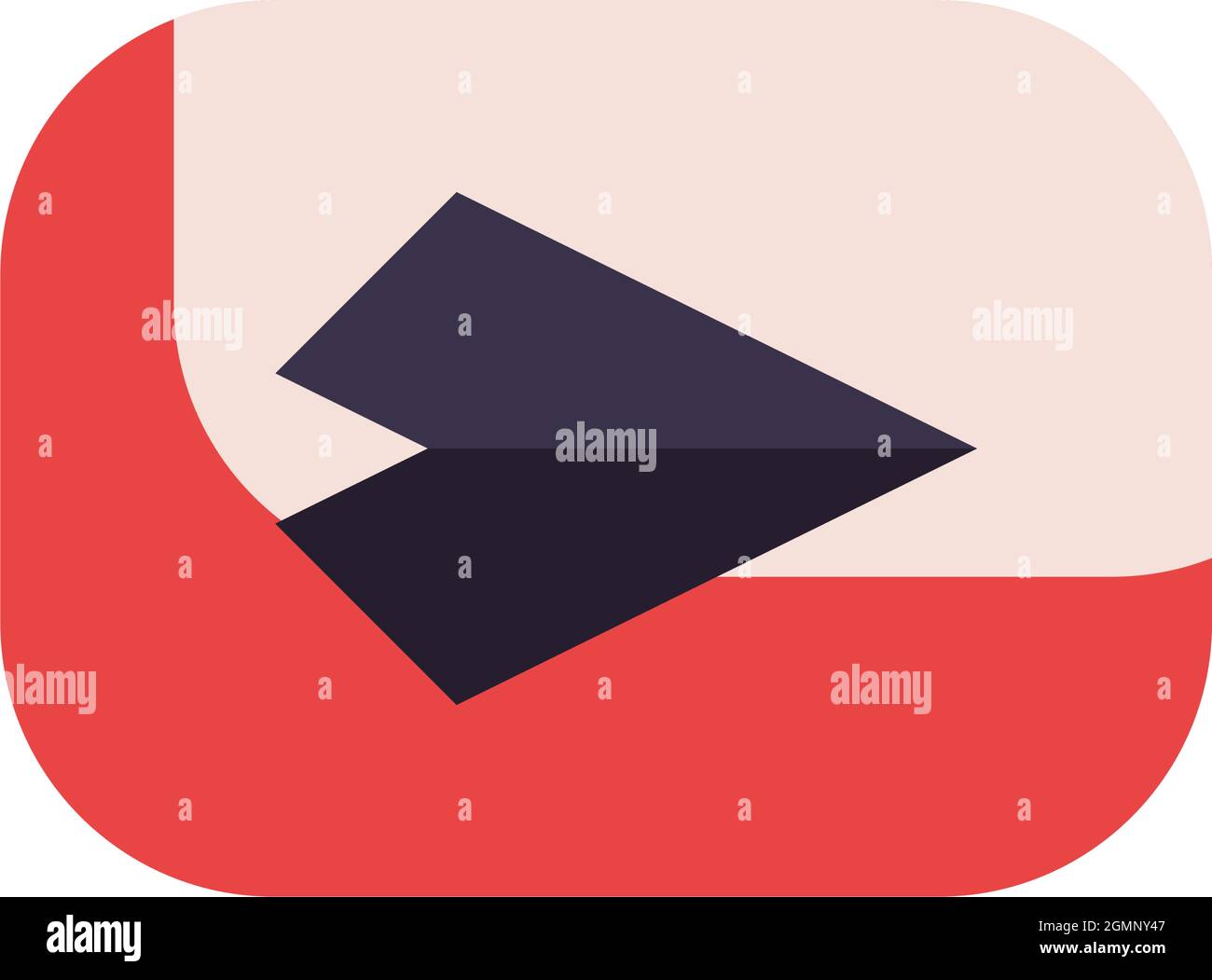 play button on white background Stock Vector Image & Art - Alamy