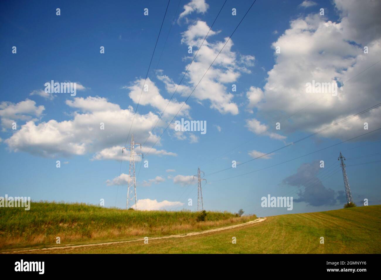 Electrical poles hi-res stock photography and images - Alamy