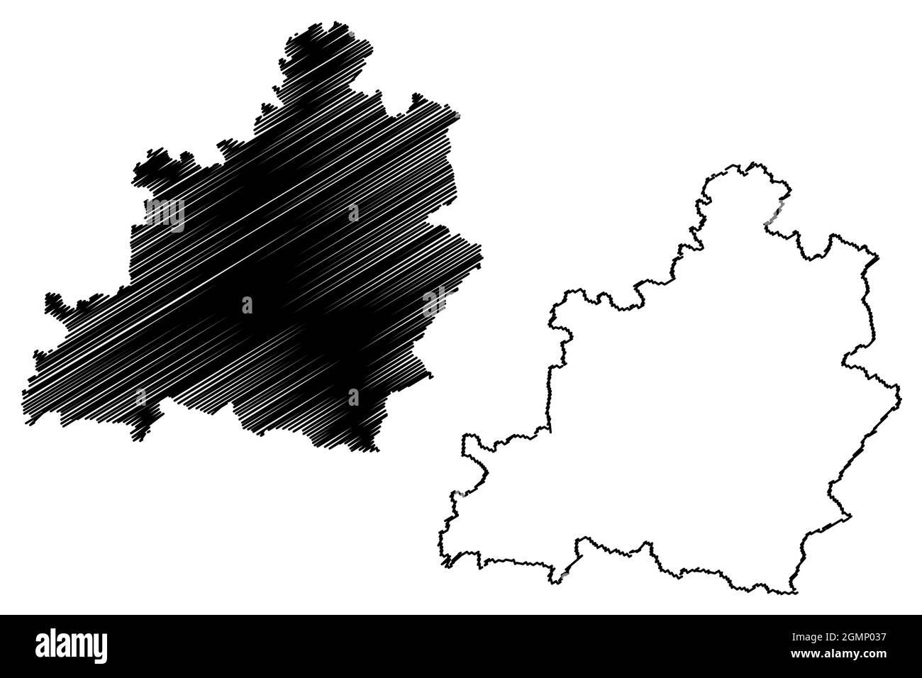 Bidar district (Karnataka State, Republic of India, Gulbarga Division ...