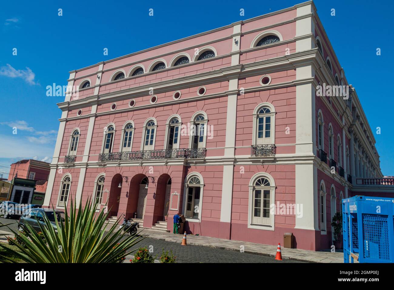 The teatro amazonas is an opera house in manaus hi-res stock ...