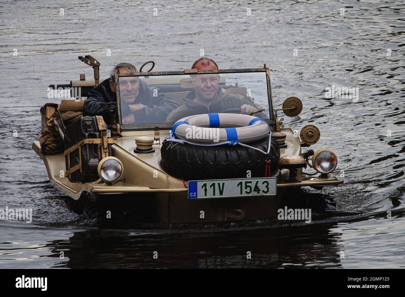 The KdF 166 Schwimmwagen 4x4 4x4 amphibious military vehicle was one of ...